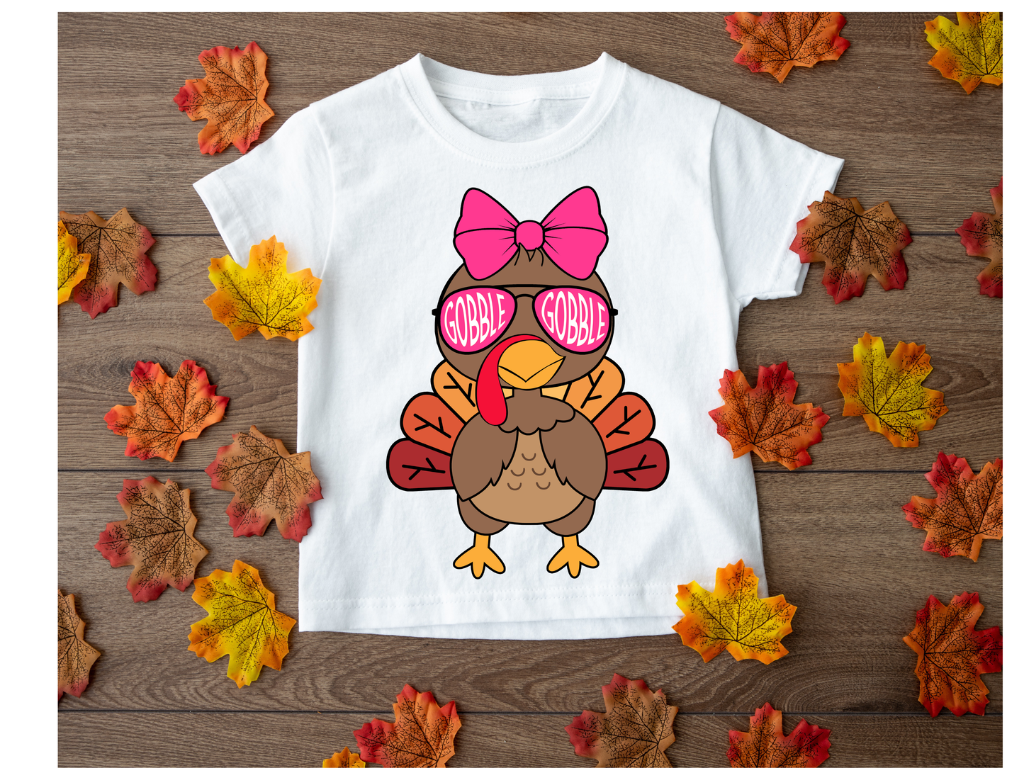 Kid’s Girl Turkey Shirt – Sassy & Blessed Customs Co